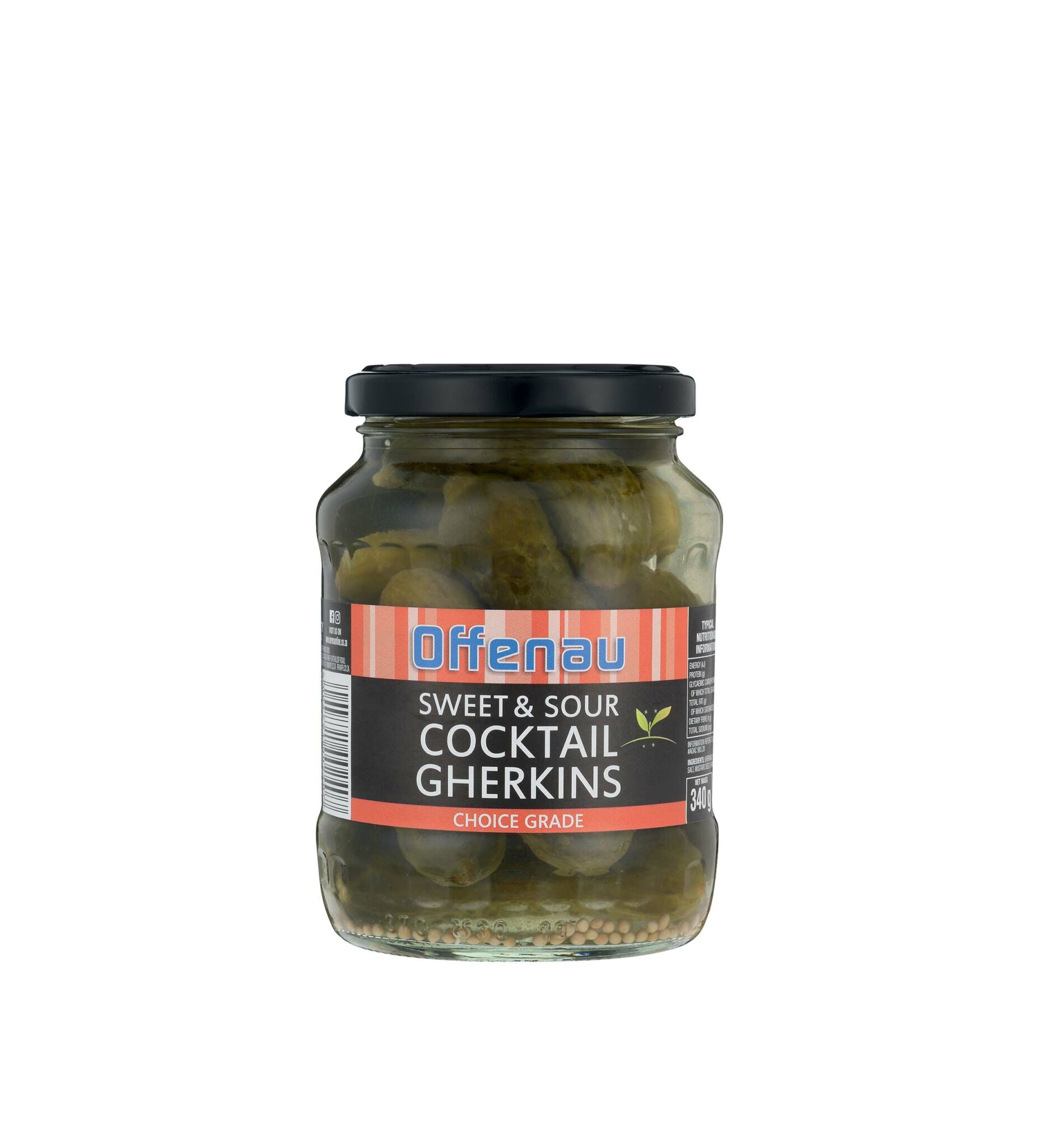 Offenau - Sweet and Sour Cocktail Gherkins - Bounty Foods